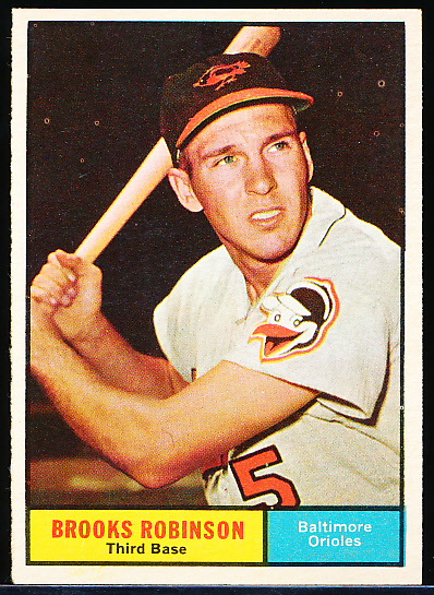 Lot Detail - 1961 Topps Bb- #10 Brooks Robinson, Orioles Lot Detail - 1961 Topps Bb- #10 Brooks Robinson, Orioles