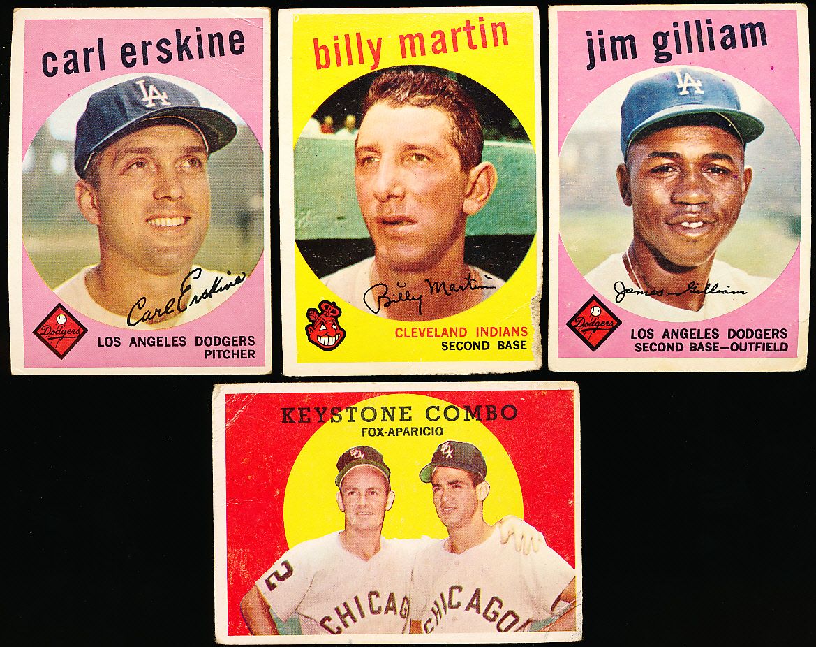 Lot Detail - 1959 Topps Bb- 25 Cards