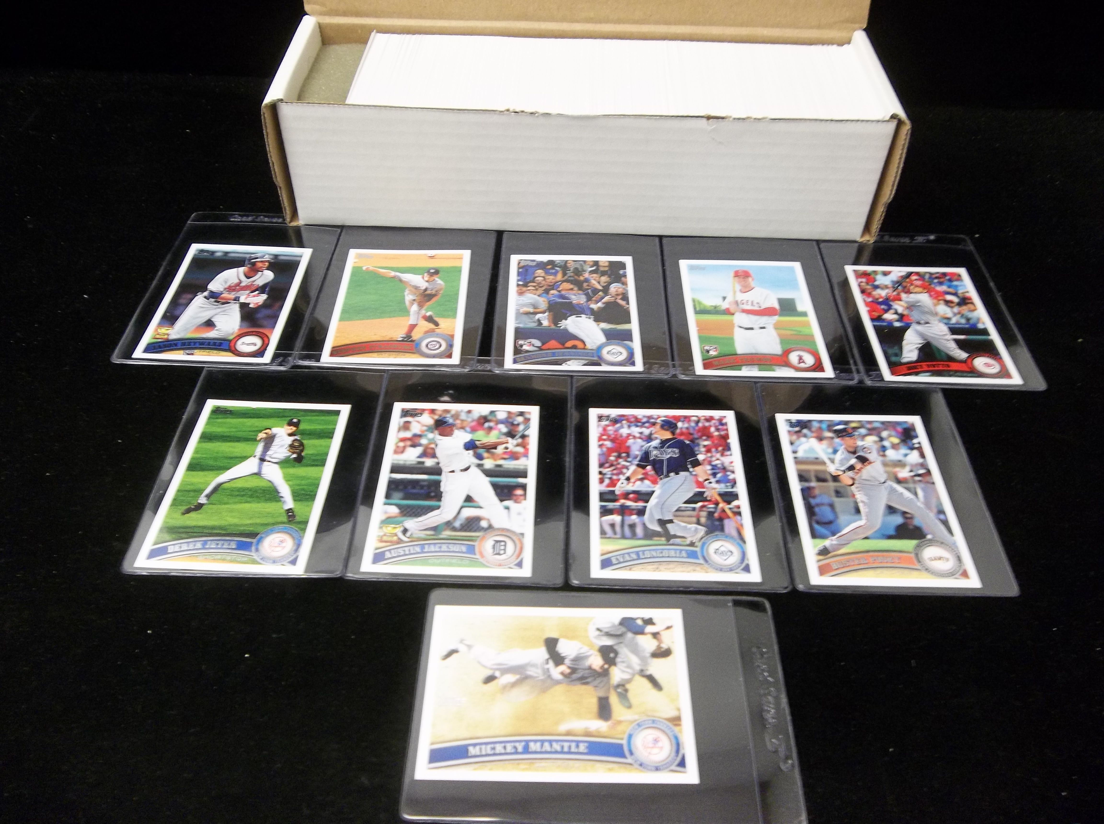 Lot Detail - 2011 Topps Baseball Complete Hand-collated Set Of 660