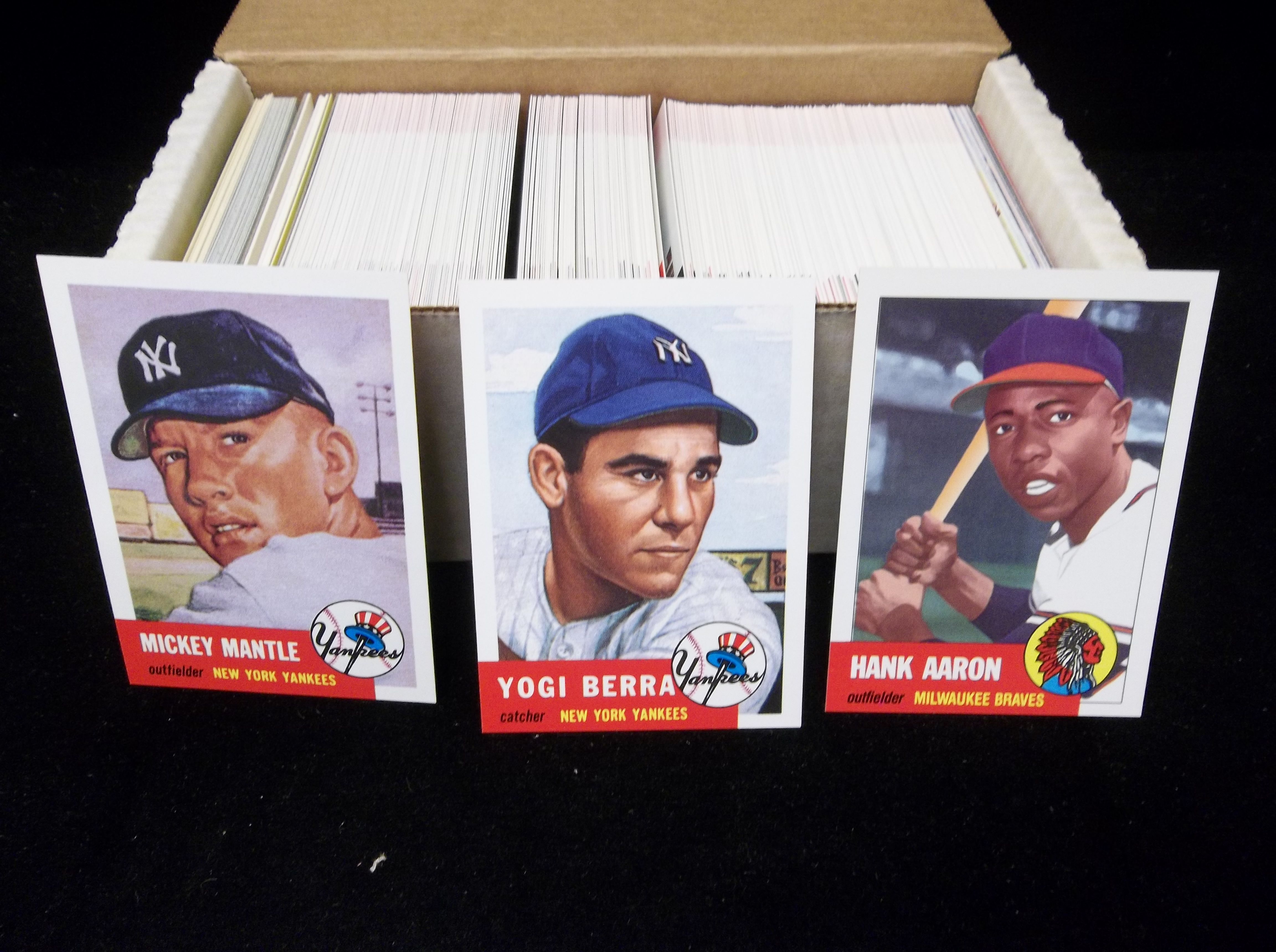 Lot Detail - 1991 Topps Archives Baseball Complete Set Of 330