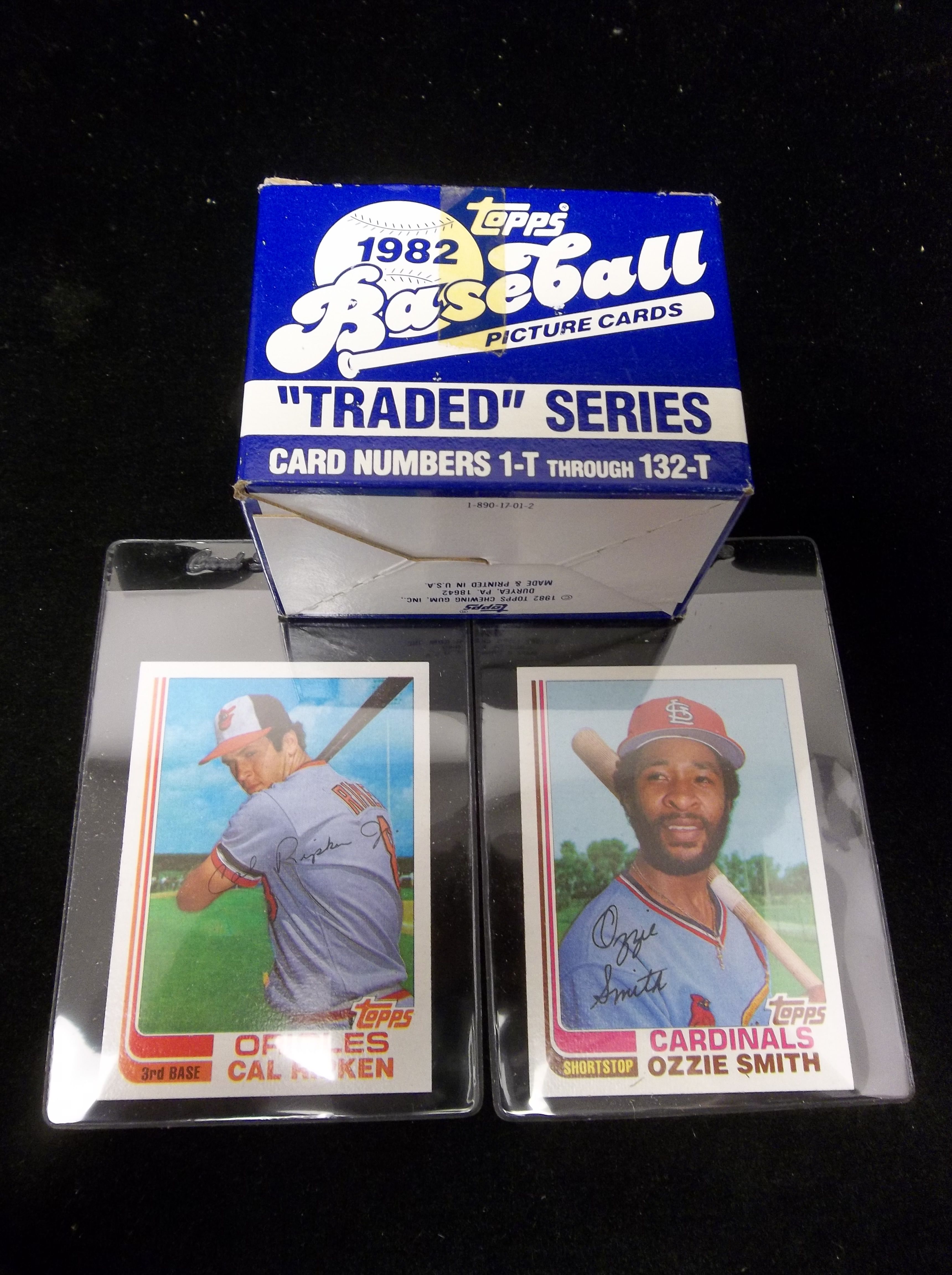 Lot Detail - 1982 Topps Traded Baseball Factory Set Of 132 Cards
