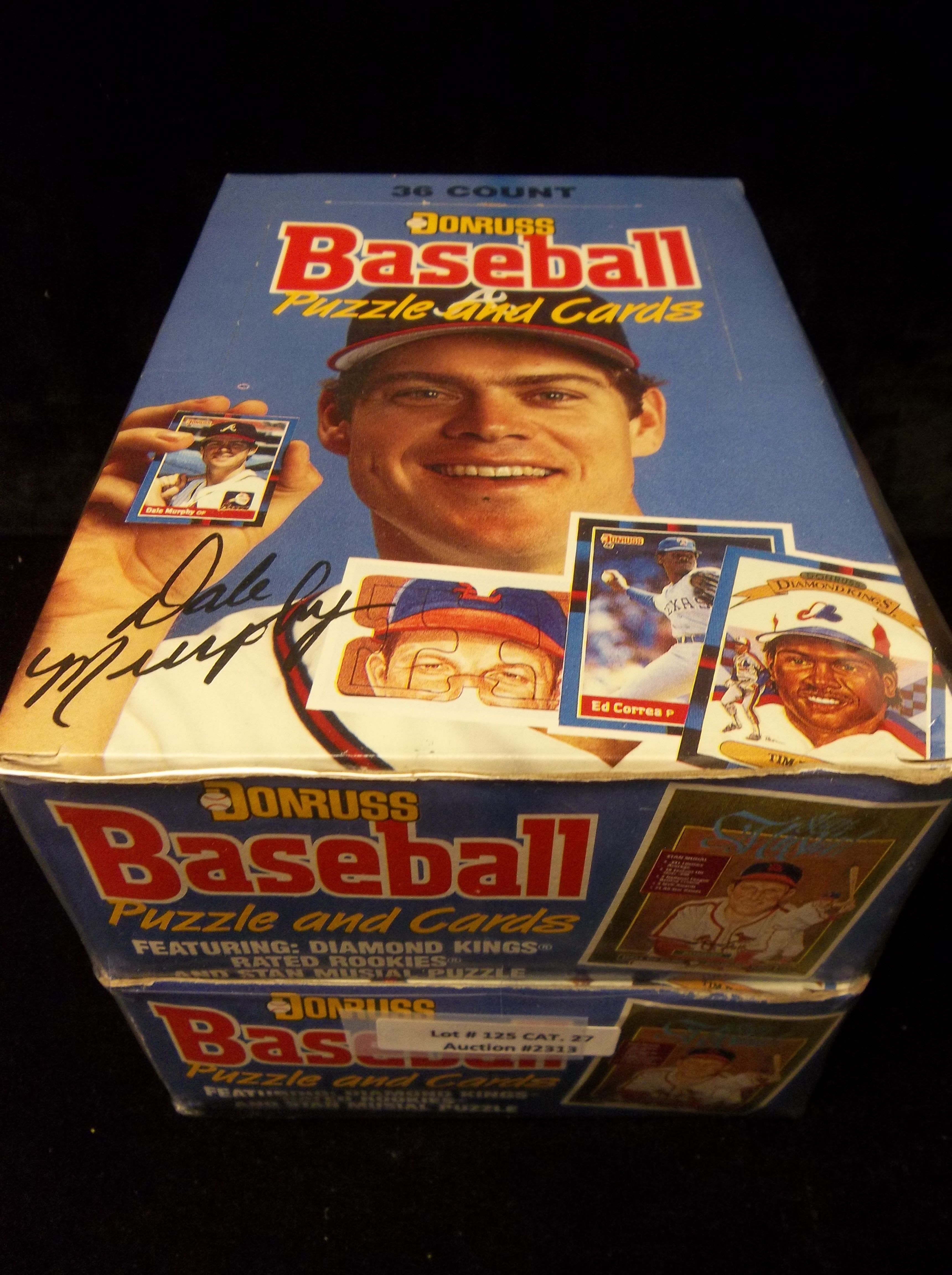 Lot Detail - 1988 Donruss Baseball- 2 Unopened Wax Boxes