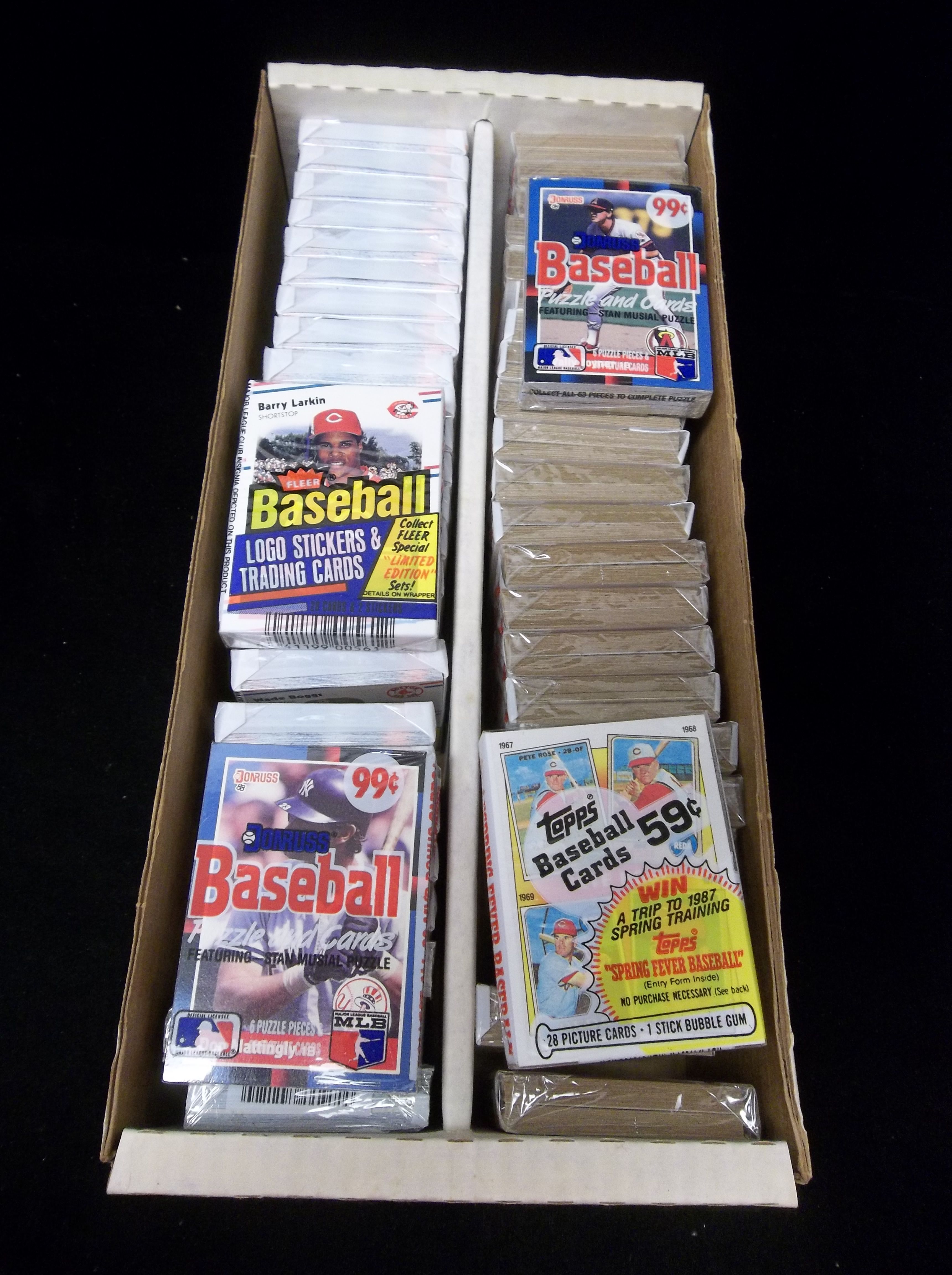 Lot Detail - 1988 Unopened Cello Pack Clean-up Group- 52 Asst. Packs