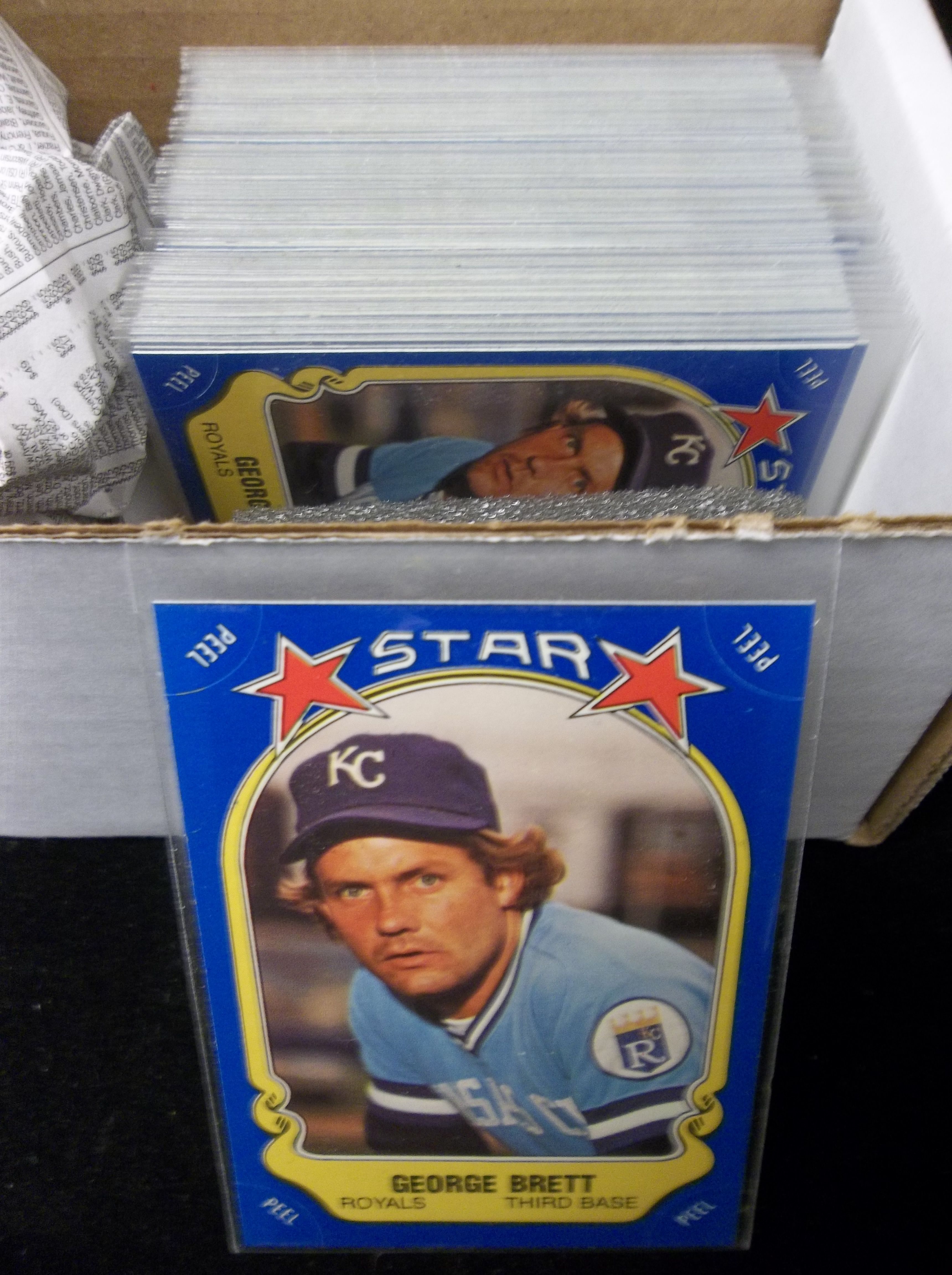 Lot Detail - 1981 Fleer Baseball Star Sticker Set Of 128