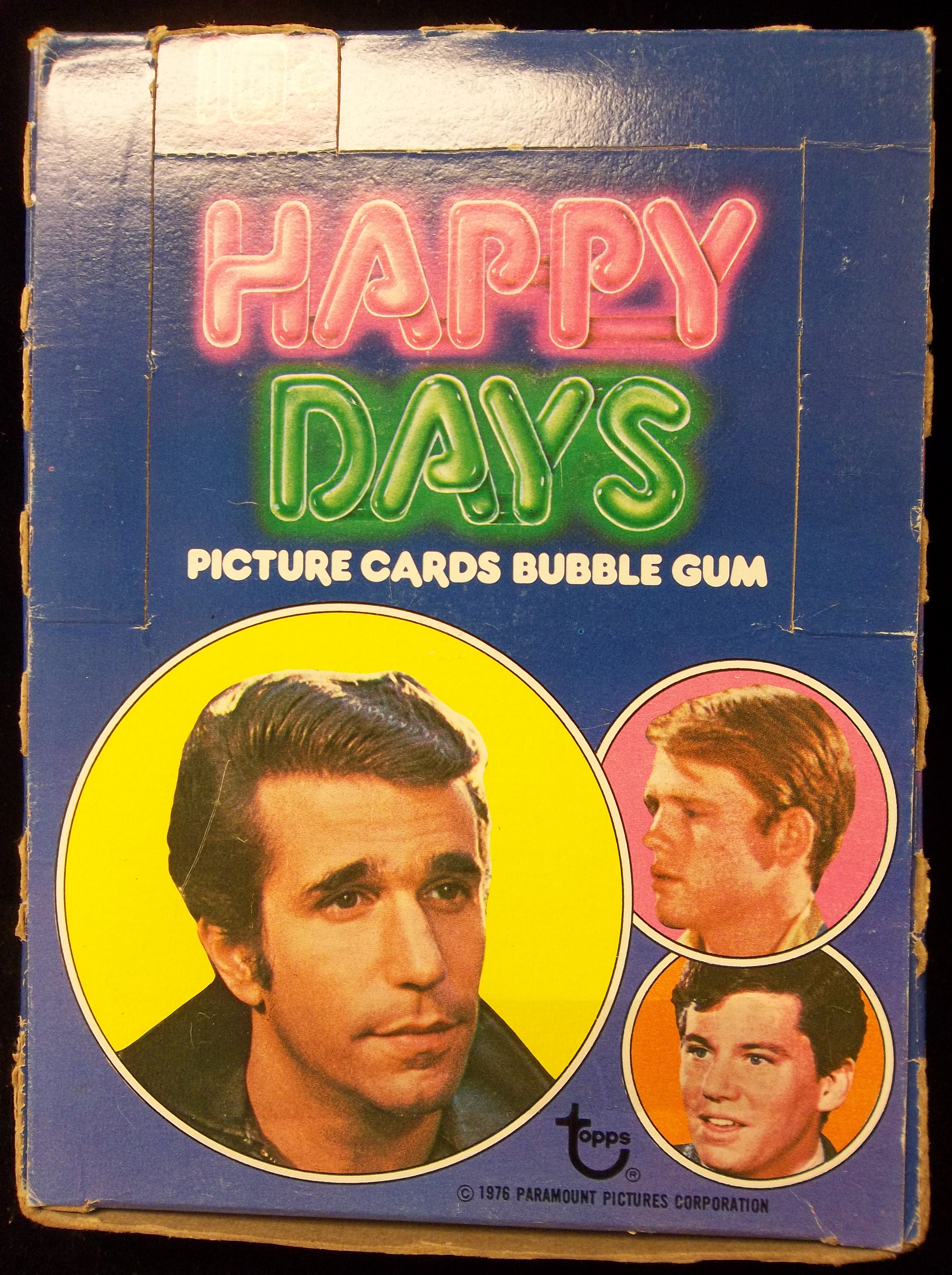 Lot Detail - 1976 Topps “happy Days” Non-sport- 1 Unopened Series 1 Wax