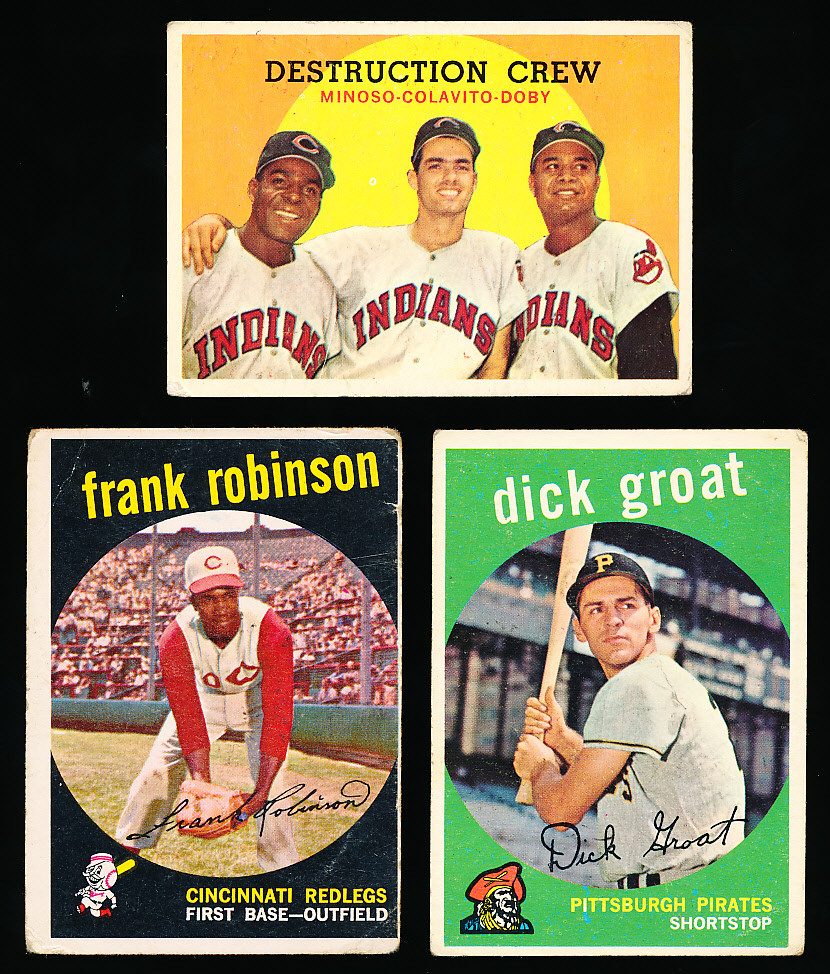 Lot Detail - 1959 Topps Bb- 4 Cards
