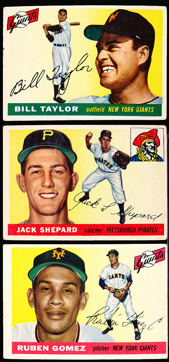 Lot Detail - 1955 Topps Baseball- 15 Cards