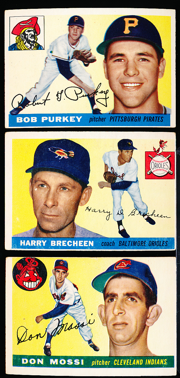 Lot Detail - 1955 Topps Baseball- 24 Cards