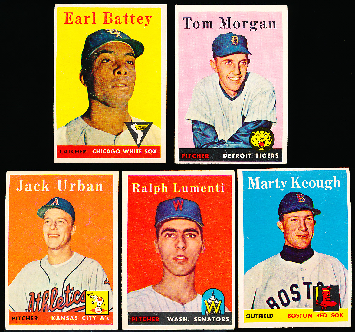 Lot Detail - 1958 Topps Baseball- 10 Diff