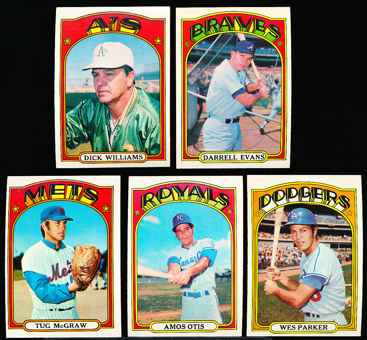 Lot Detail - 1972 Topps Bb- 70 Asst
