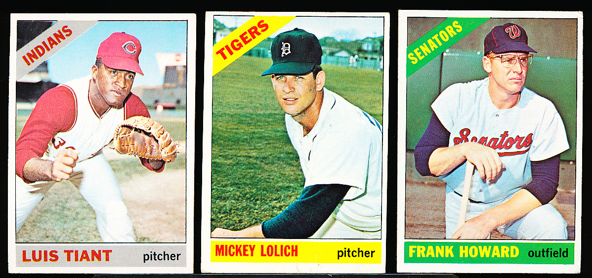 Lot Detail - 1966 Topps Bb- 25 Diff