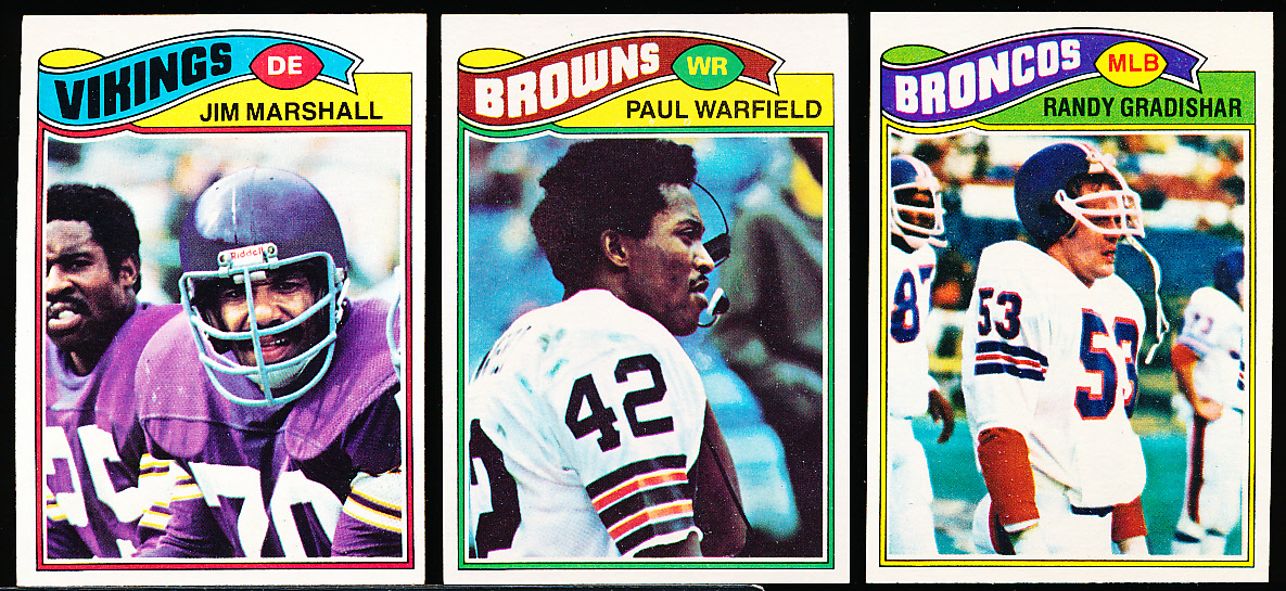 Lot Detail - 1977 Topps Fb- 80 Asst