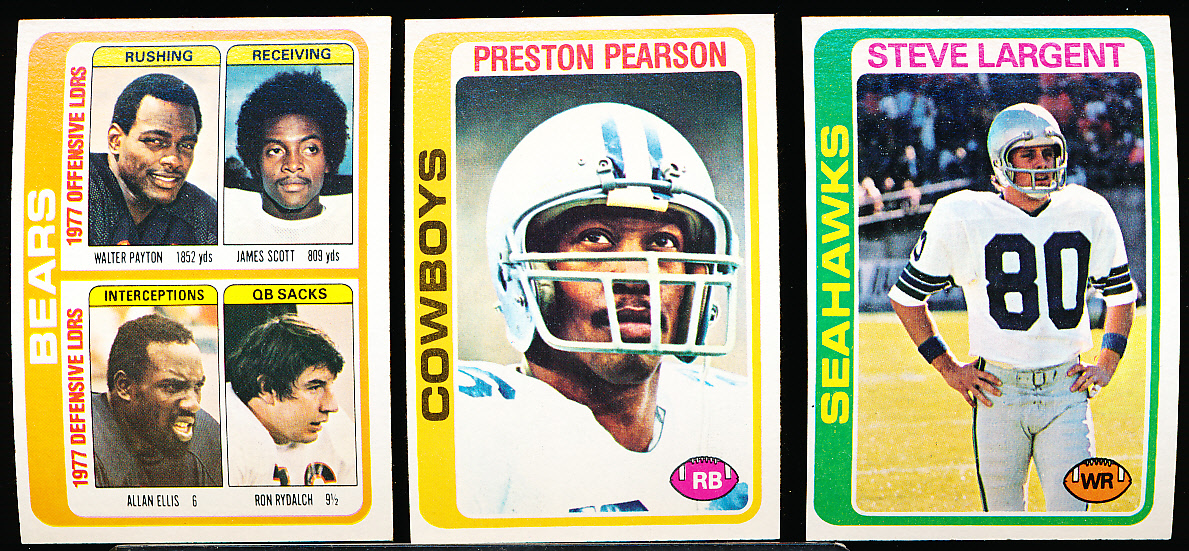 Lot Detail - 1978 Topps Fb- 90 Diff