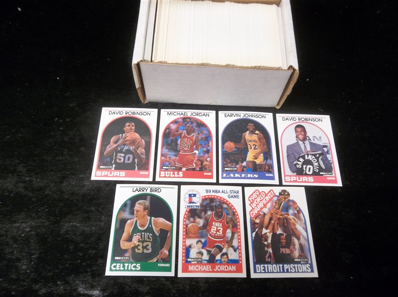 Lot Detail - 1989-90 Hoops Basketball Complete Set of 353 Lot Detail - 1989-90 Hoops Basketball Complete Set of 353