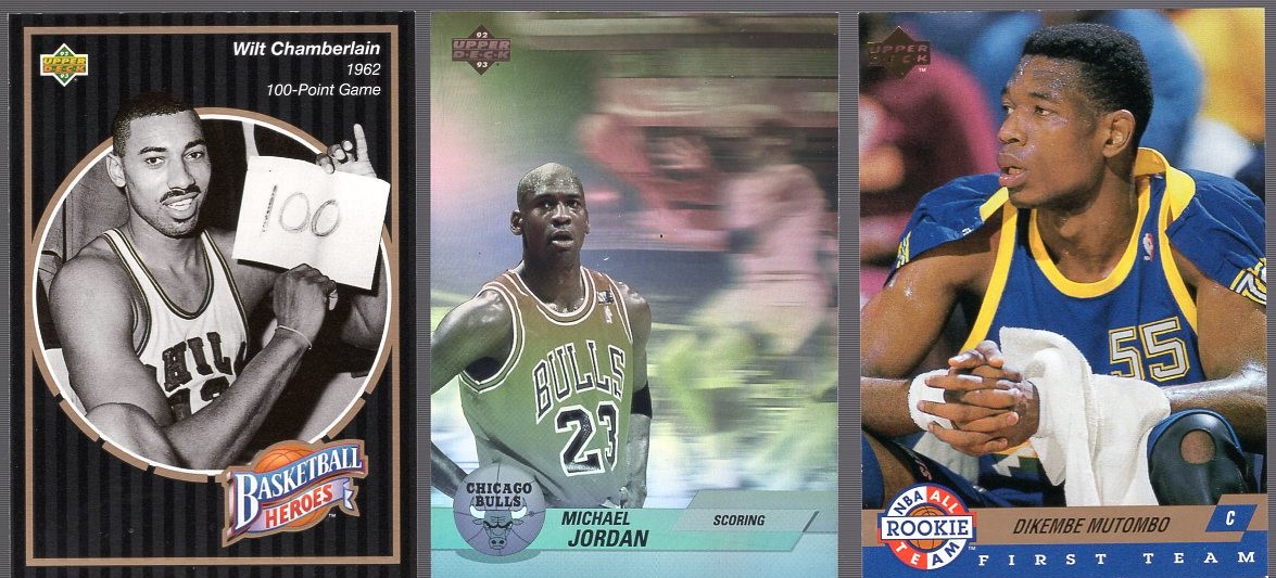 Lot Detail - 1992-93 Upper Deck Bskbl.- 3 Diff. Insert Sets