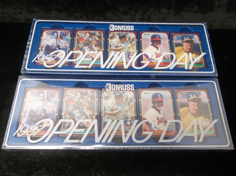 Lot Detail - 1987 Donruss Opening Day Baseball Factory Sealed Sets of ... Lot Detail - 1987 Donruss Opening Day Baseball Factory Sealed Sets of ...