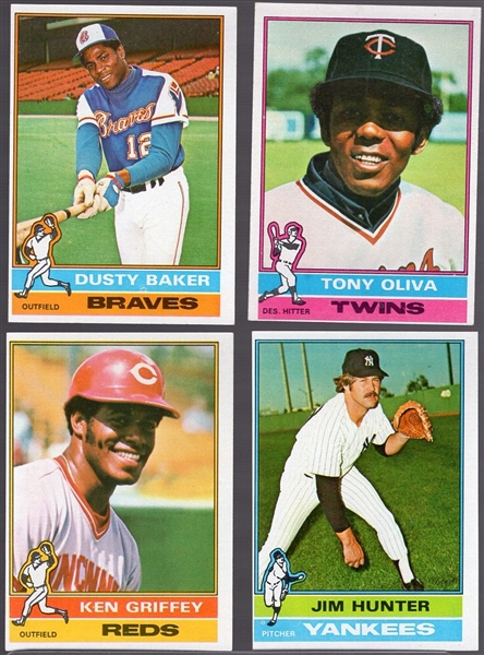 Lot Detail - 1976 Topps Bb- 80 Diff