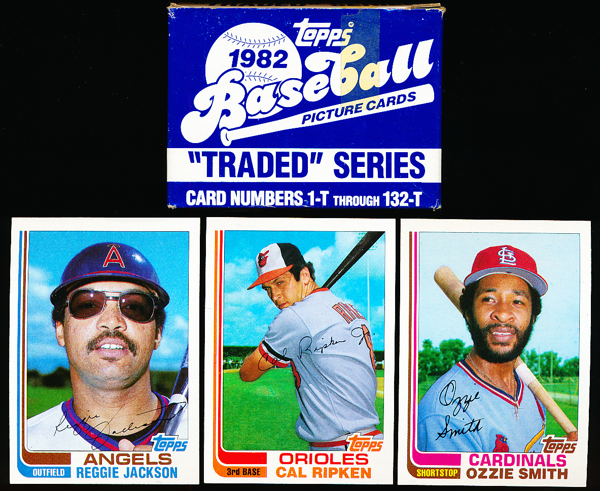 Lot Detail - 1982 Topps Baseball Traded Set