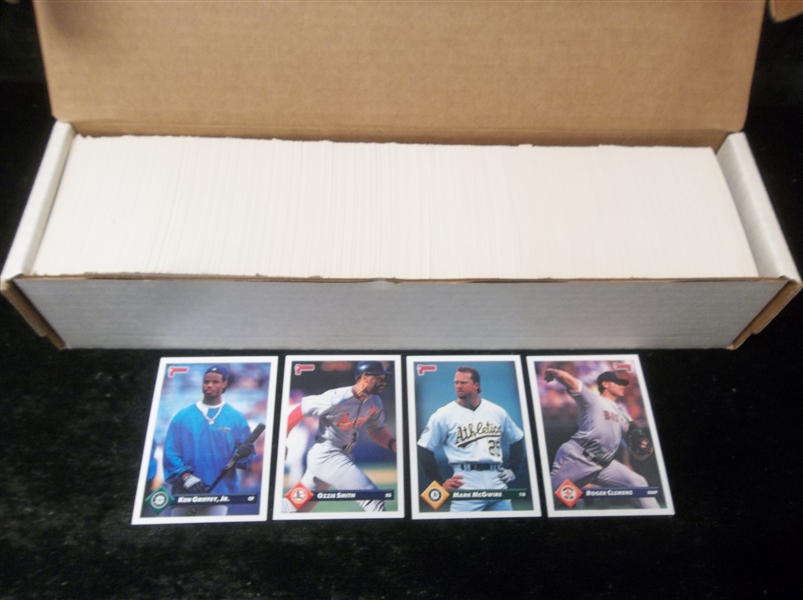 Lot Detail - 1993 Donruss Baseball Complete Set Of 792
