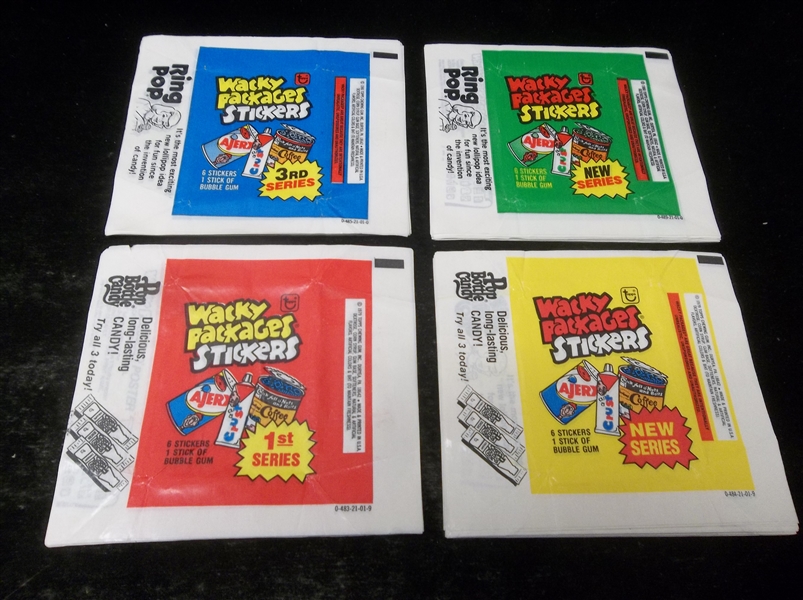 Lot Detail - 1979-’80 Topps “wacky Packages Stickers” Wrappers- 131