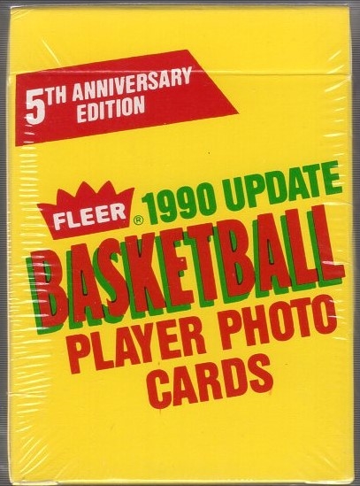 Lot Detail - 1990-91 Fleer Update Bskbl.- 1 Complete Factory Sealed Set
