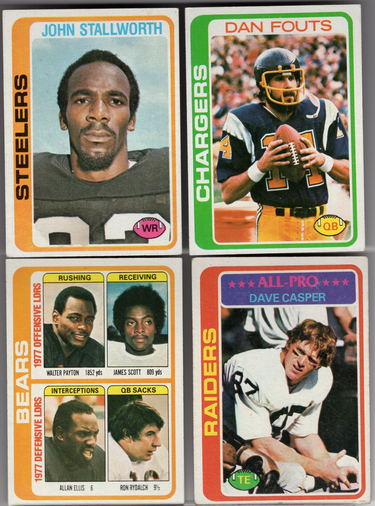 Lot Detail - 1978 Topps Fb- 80 Asst