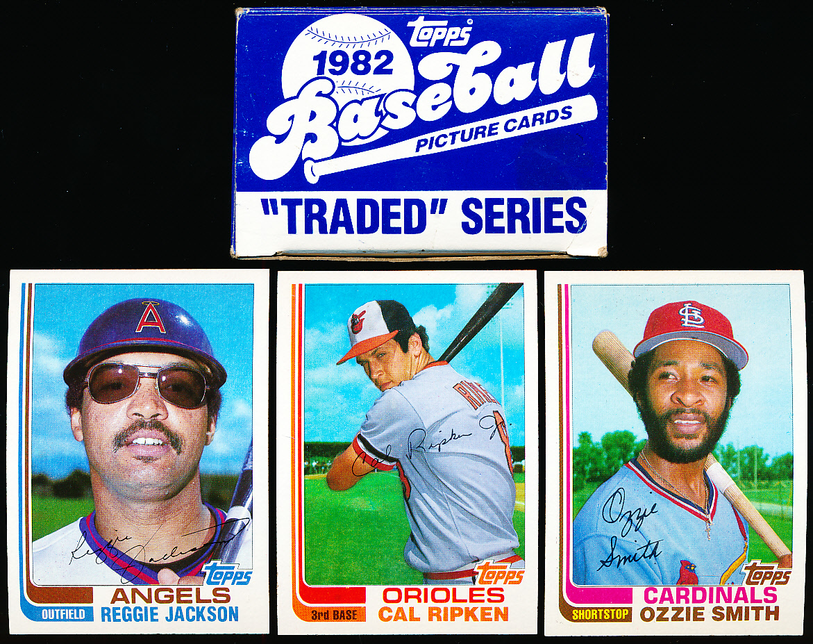 Lot Detail - 1982 Topps Baseball Traded Set Of 132