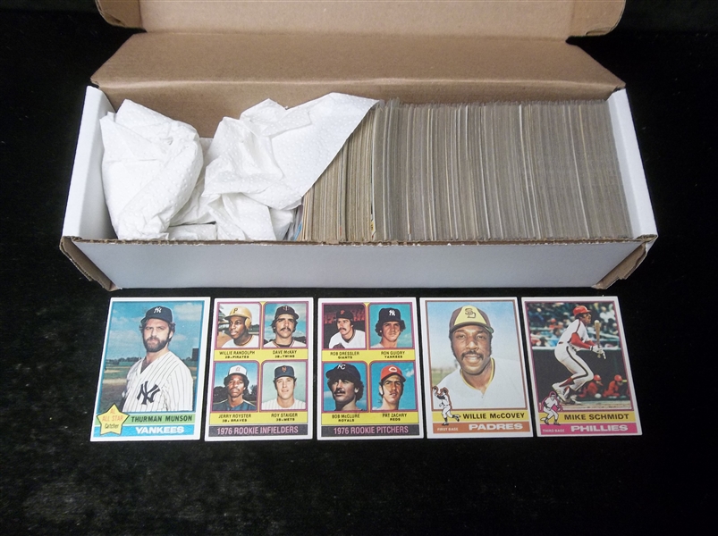 Lot Detail - 1976 Topps Baseball- 325 Asst