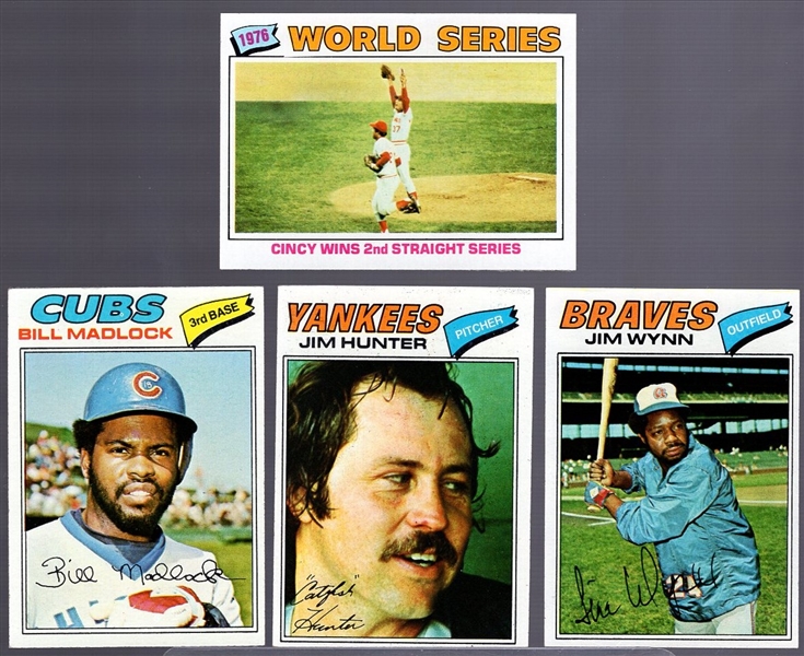 Lot Detail - 1977 Topps Bb- 90 Asst